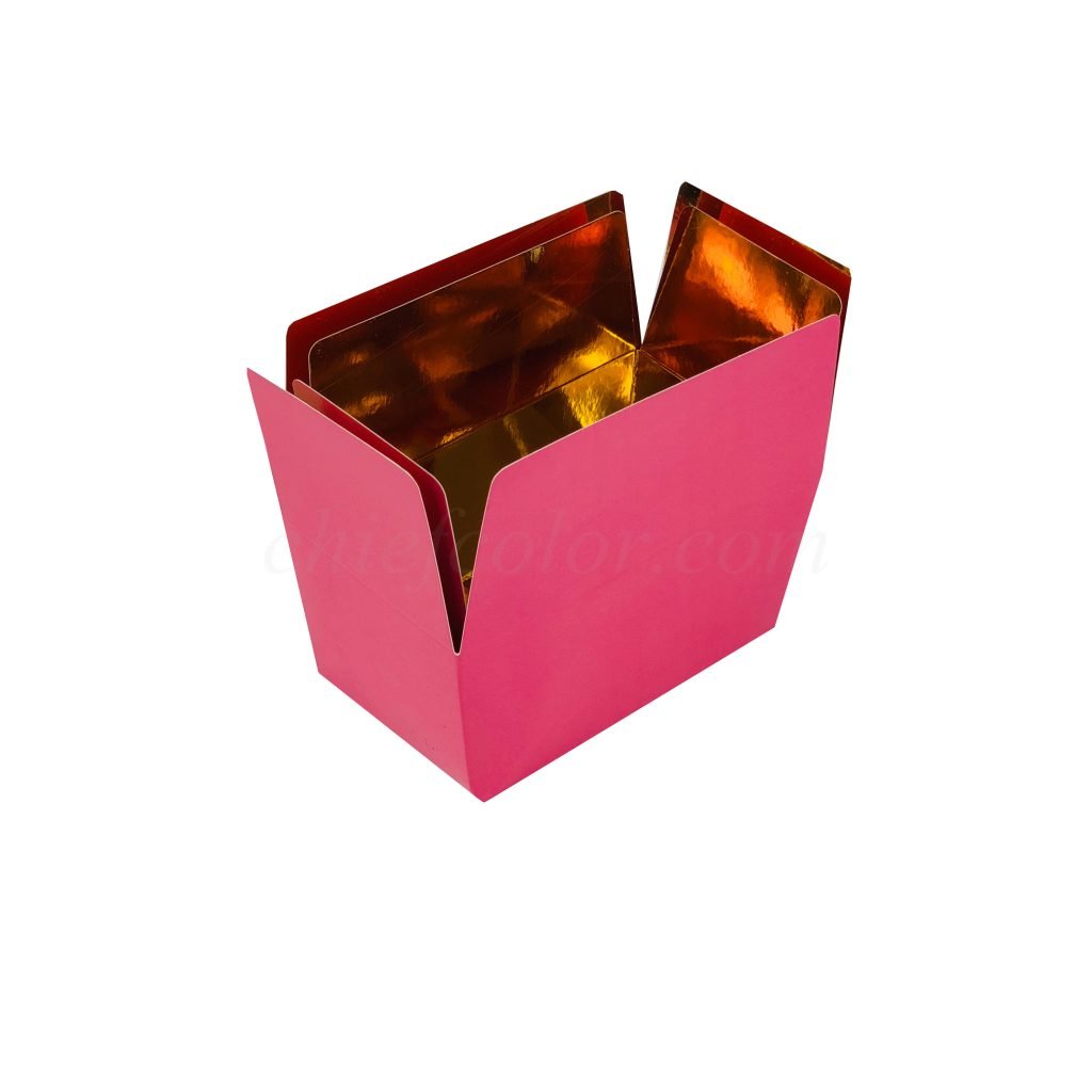 Rose Red Custom Ballotin Chocolate Boxes Folding Box - Xiamen Chief ...